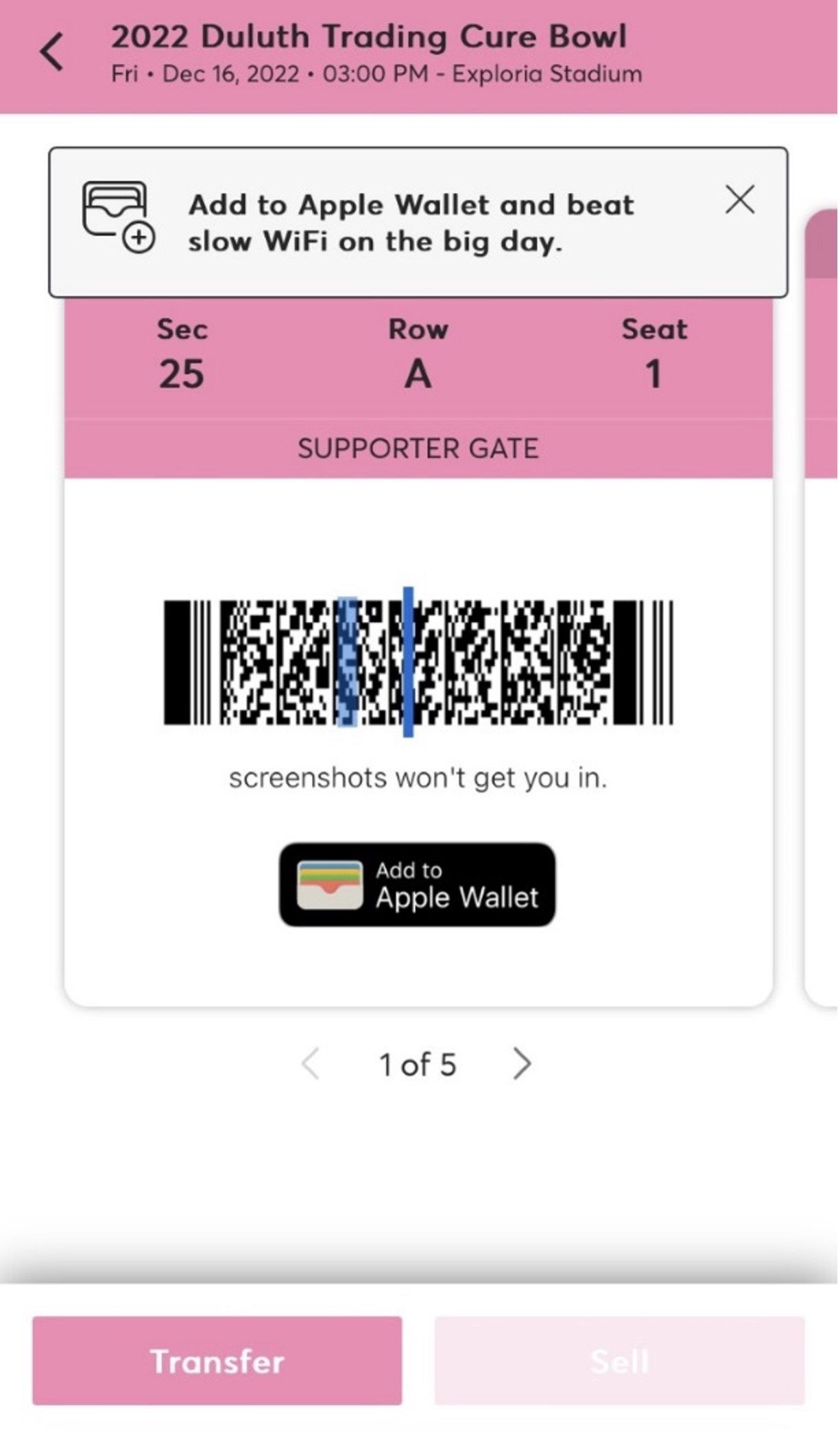 Mobile Ticketing Guide